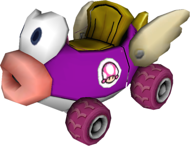 File:Cheep Charger (Toadette) Model.png - Super Mario Wiki, the Mario ...