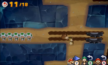 Paper Toad Peel-Off - Super Mario Wiki, the Mario encyclopedia