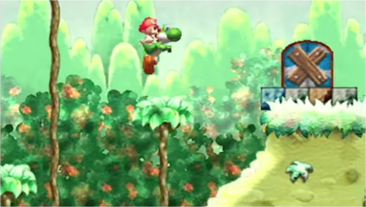 File:YI3D-Forest.png - Super Mario Wiki, the Mario encyclopedia