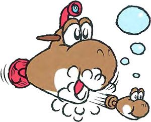 Submarine Yoshi - Super Mario Wiki, the Mario encyclopedia