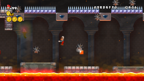 World 6-Castle (New Super Mario Bros. Wii) - Super Mario Wiki, the ...