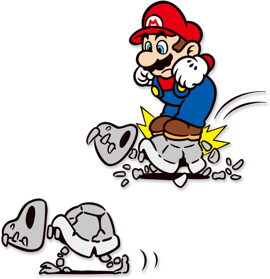 File:SMB3 F40A Dry Bones Artwork.png - Super Mario Wiki, the Mario encyclopedia