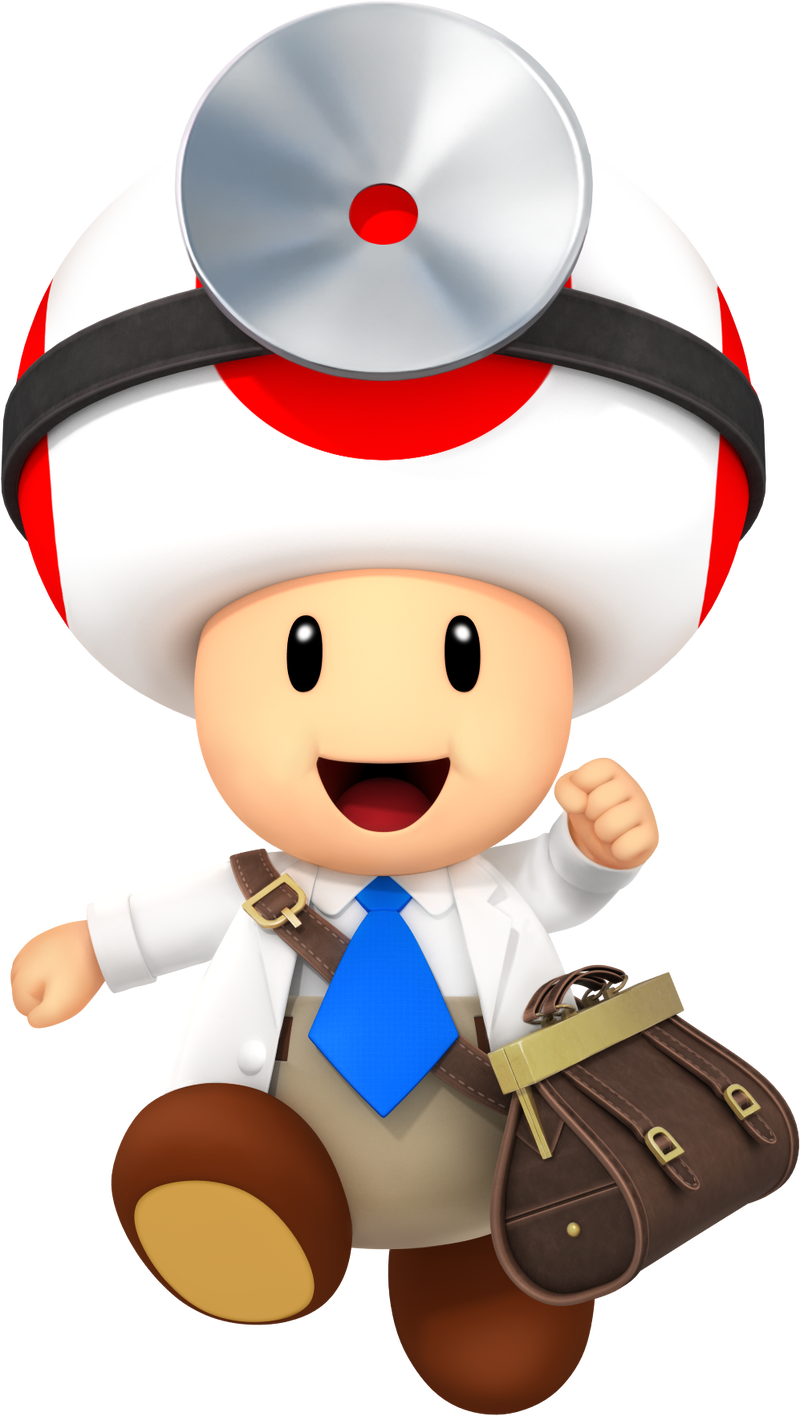 File:Dr Mario World - Dr Toad alt.png - Super Mario Wiki, the Mario ...