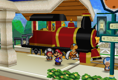 Train (obstacle) - Super Mario Wiki, the Mario encyclopedia