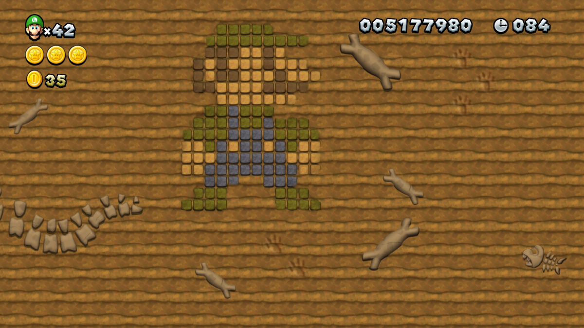 File:NSLU Underground Grrrols Luigi Sighting.png - Super Mario Wiki ...