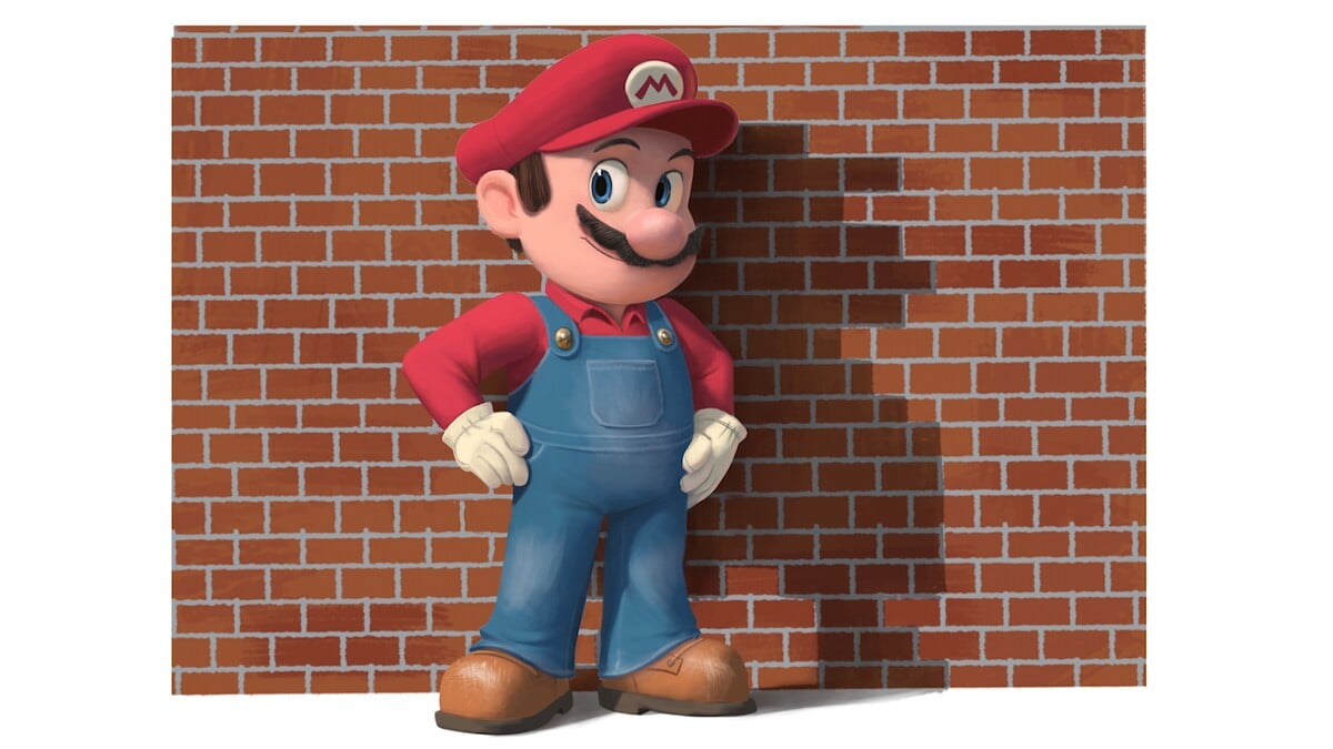 File:TSMBM Mario Brick Concept Art.jpg - Super Mario Wiki, the Mario ...