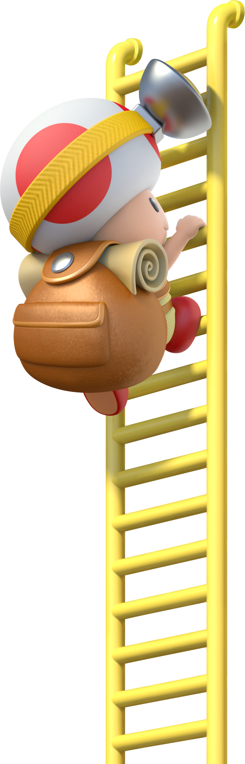 File:Captain Toad on ladder CTTT.png - Super Mario Wiki, the Mario ...