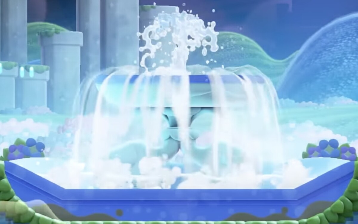 File:Fountain SMBW.jpg - Super Mario Wiki, the Mario encyclopedia