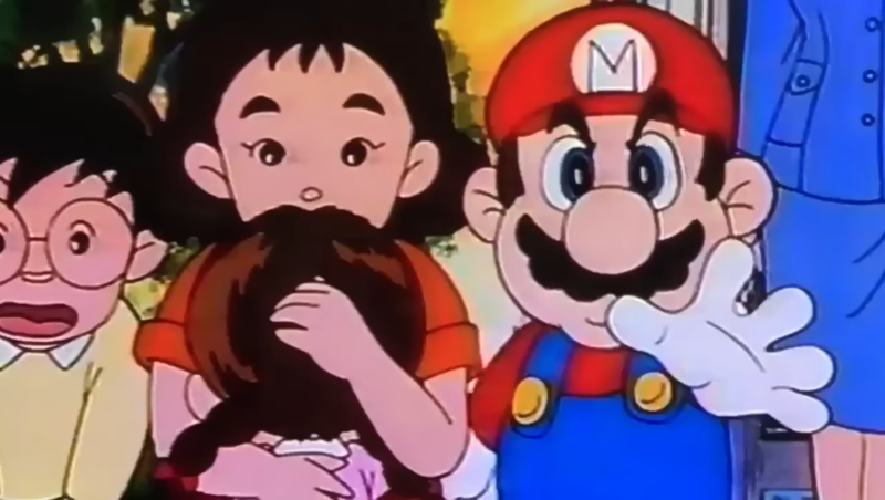File:Mario protecting the family.png - Super Mario Wiki, the Mario ...