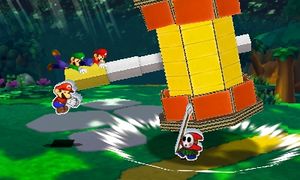 Trio Attack Hammer - Super Mario Wiki, the Mario encyclopedia