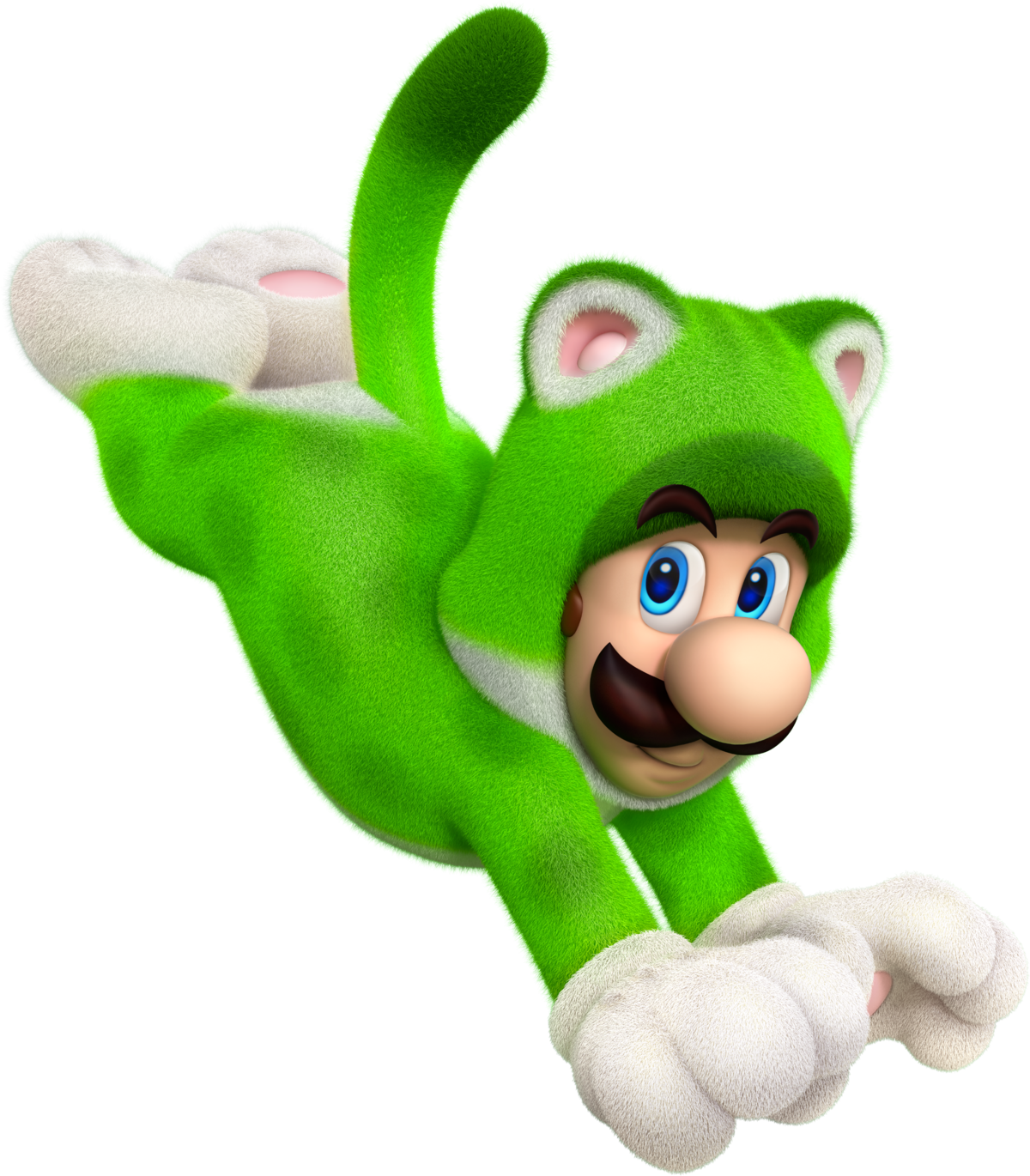 File:Cat Luigi Artwork - Super Mario 3D World.png - Super Mario Wiki ...