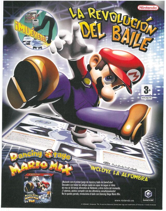 File:DDRMM Print ad ESP.jpg - Super Mario Wiki, the Mario encyclopedia