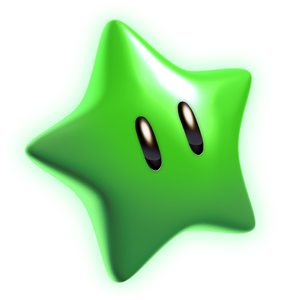 Green Star - Super Mario Wiki, the Mario encyclopedia