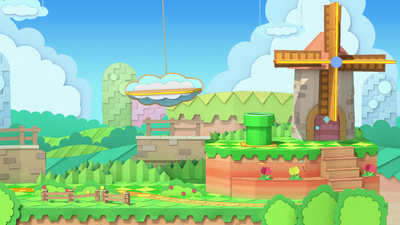 Paper Mario (stage) - Super Mario Wiki, the Mario encyclopedia