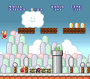 World 3-1 (Super Mario Bros.: The Lost Levels) - Super Mario Wiki, the ...