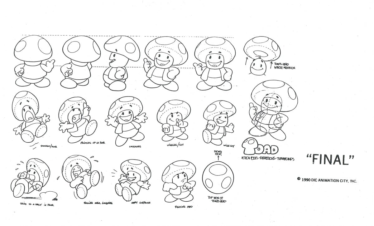 File:Aosmb3 toad reference sheet.jpg - Super Mario Wiki, the Mario ...