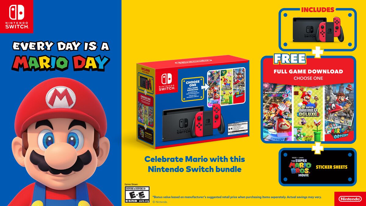 File:Mario Day Switch promo.jpg - Super Mario Wiki, the Mario encyclopedia
