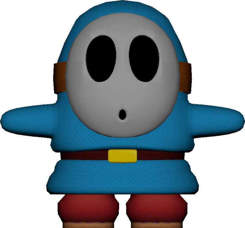File:Cyan Shy Guy.png - Super Mario Wiki, the Mario encyclopedia