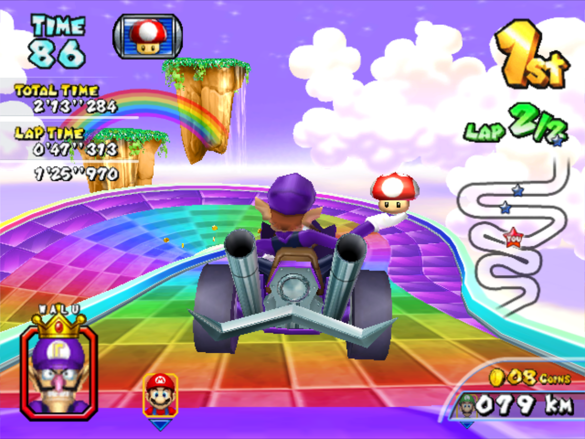 File:RainbowDownHillSecondRamp.png - Super Mario Wiki, the Mario ...