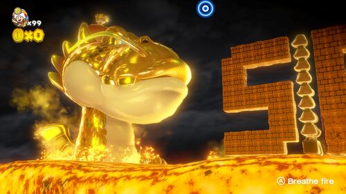 Draggadon's Gold Rush - Super Mario Wiki, the Mario encyclopedia