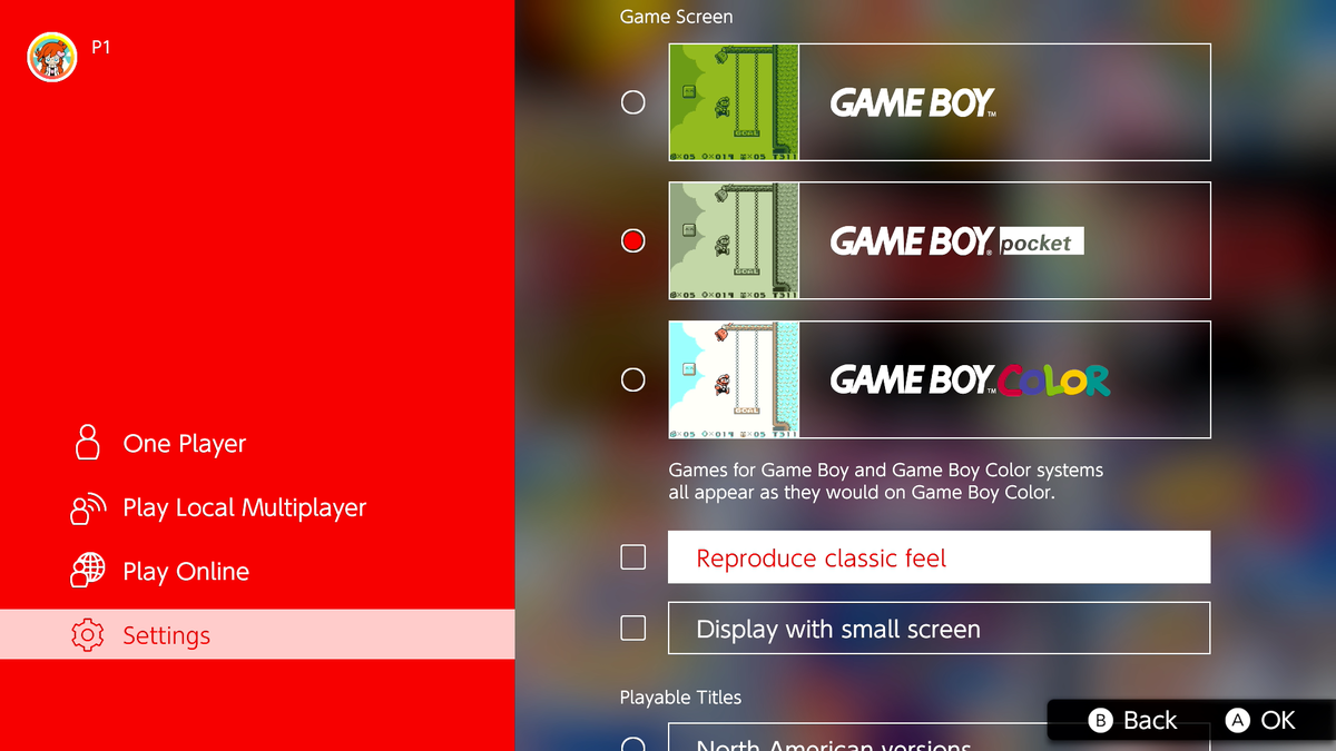 File:GB NSO SML2 app settings screen color comparison Mushroom Zone UD Shin Go.png - Super Mario ...