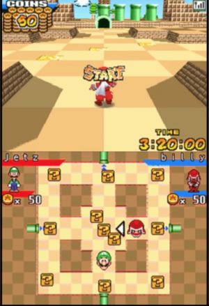 Mario Classic 1-1 - Super Mario Wiki, the Mario encyclopedia