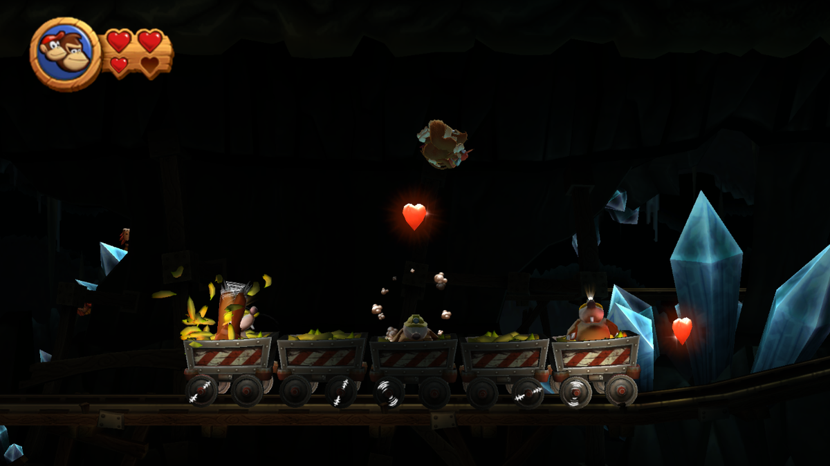 File:MoleTrainBattle-MoleMiner3-DKCR.png - Super Mario Wiki, the Mario ...