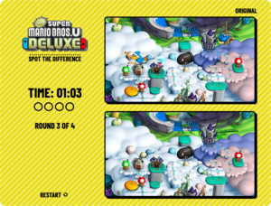 Spot the difference: New Super Mario Bros. U Deluxe - Super Mario Wiki ...