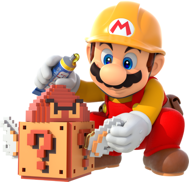 File:Super Mario Maker - Mario Artwork 01 v2.png - Super Mario Wiki ...
