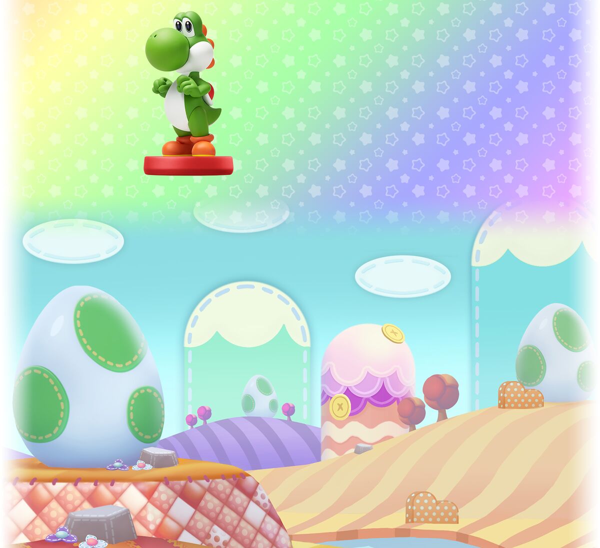 File:MMFaC Yoshi bg.jpg - Super Mario Wiki, the Mario encyclopedia