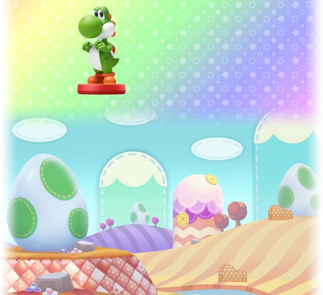 File:MMFaC Yoshi bg.jpg - Super Mario Wiki, the Mario encyclopedia