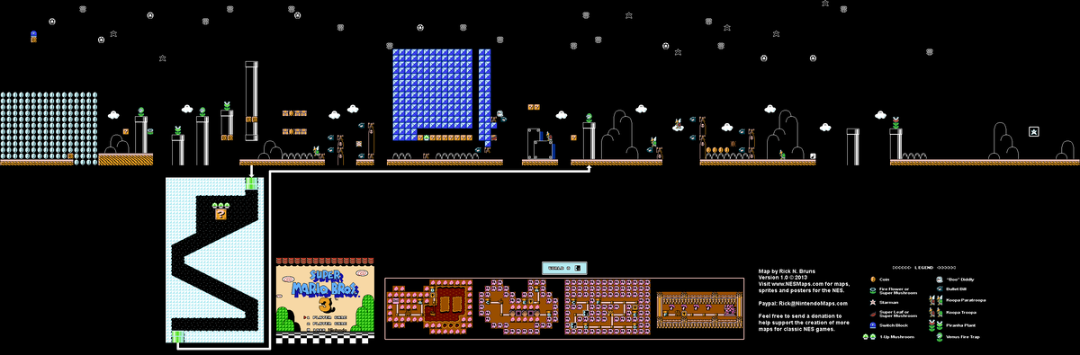 File:SMB3 World 8-1 Map.png - Super Mario Wiki, the Mario encyclopedia