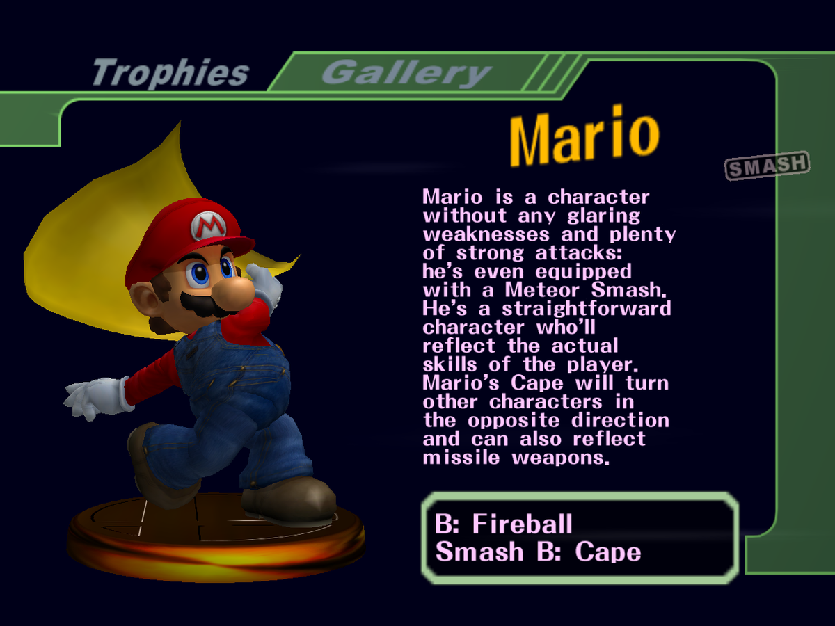 File:TrophyGallery.png - Super Mario Wiki, the Mario encyclopedia