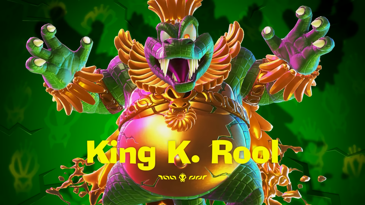 File:DKB King K Rool Title Card.png - Super Mario Wiki, the Mario ...