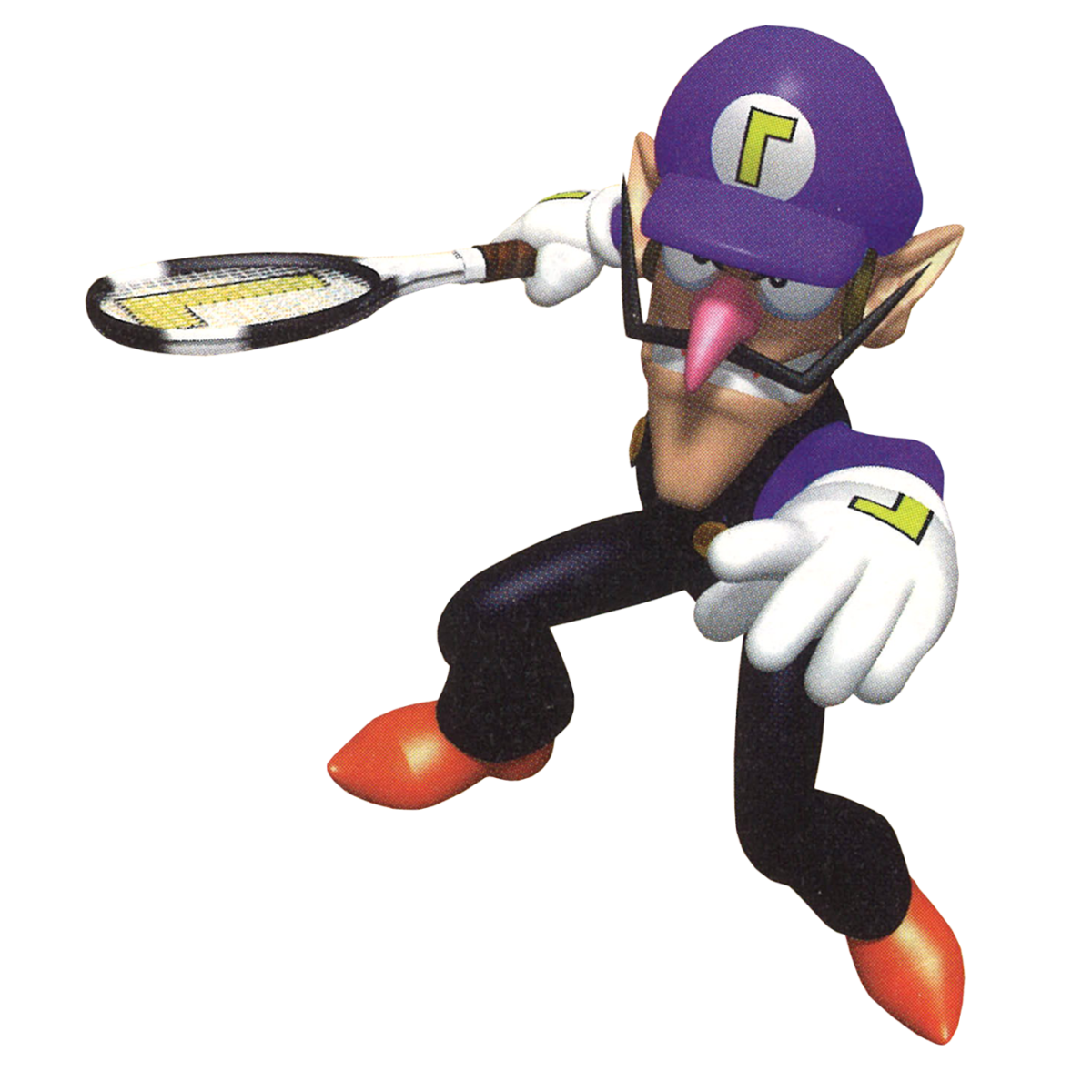File:MarioTennisN64Waluigi.png - Super Mario Wiki, the Mario encyclopedia