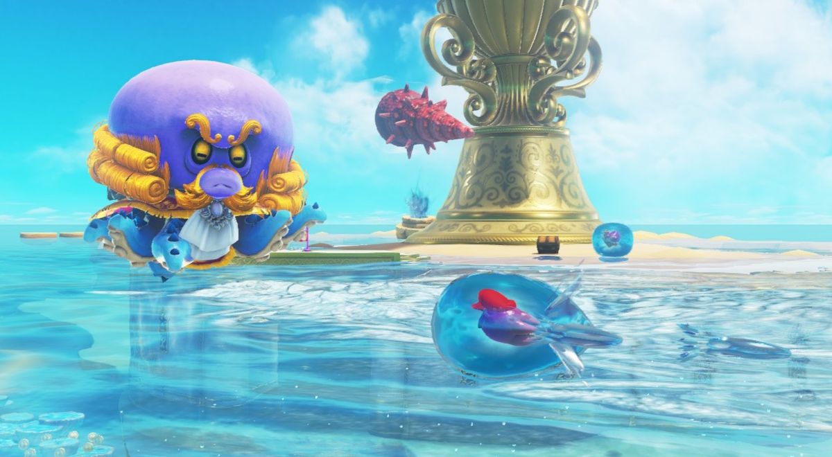 File:SMO Mollusque Lanceur Shooting Shells.jpg - Super Mario Wiki, the ...