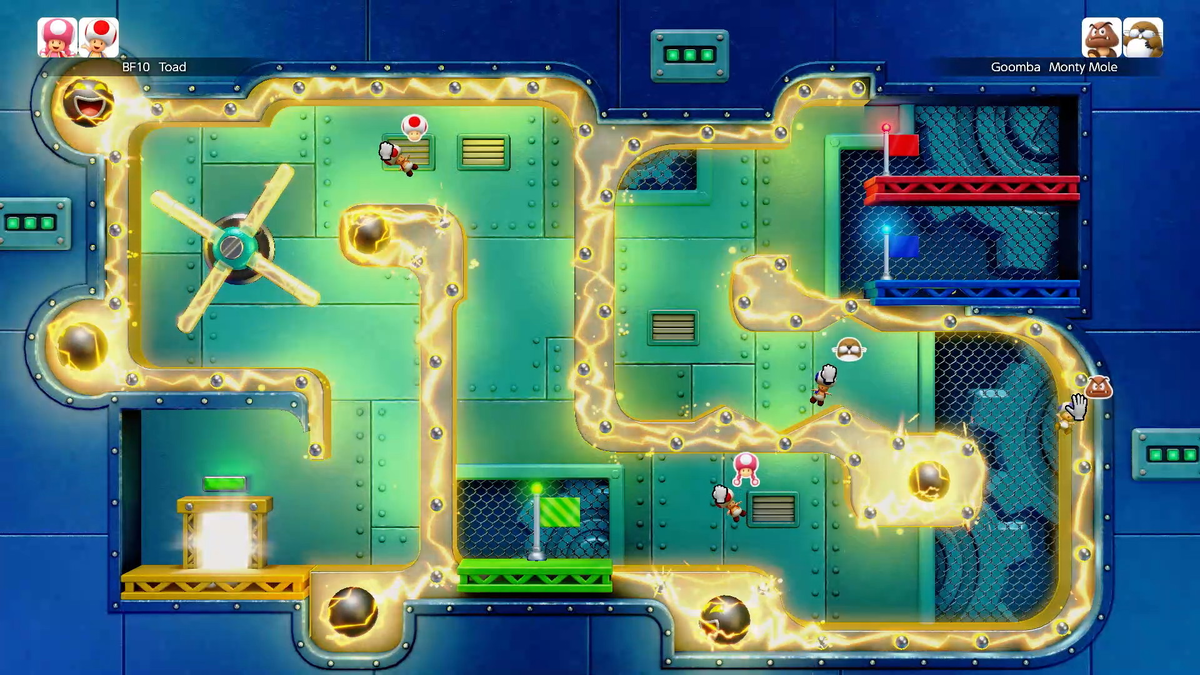 Toad-ally Electric Escape - Super Mario Wiki, the Mario encyclopedia