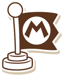 Gallery:Checkpoint Flag - Super Mario Wiki, the Mario encyclopedia