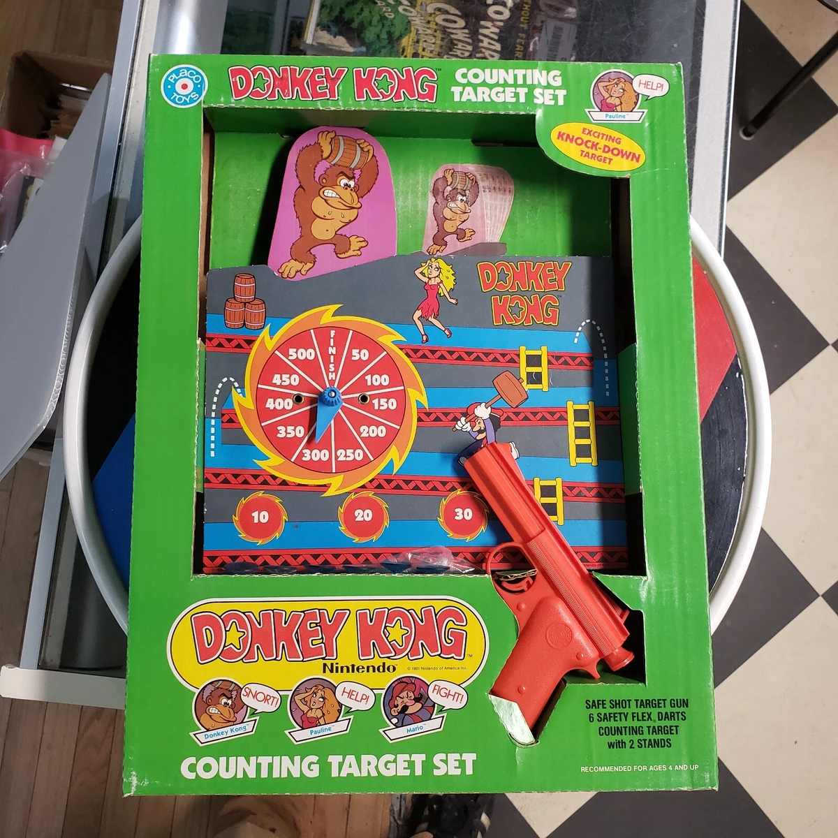 Donkey Kong Counting Target Set - Super Mario Wiki, the Mario encyclopedia