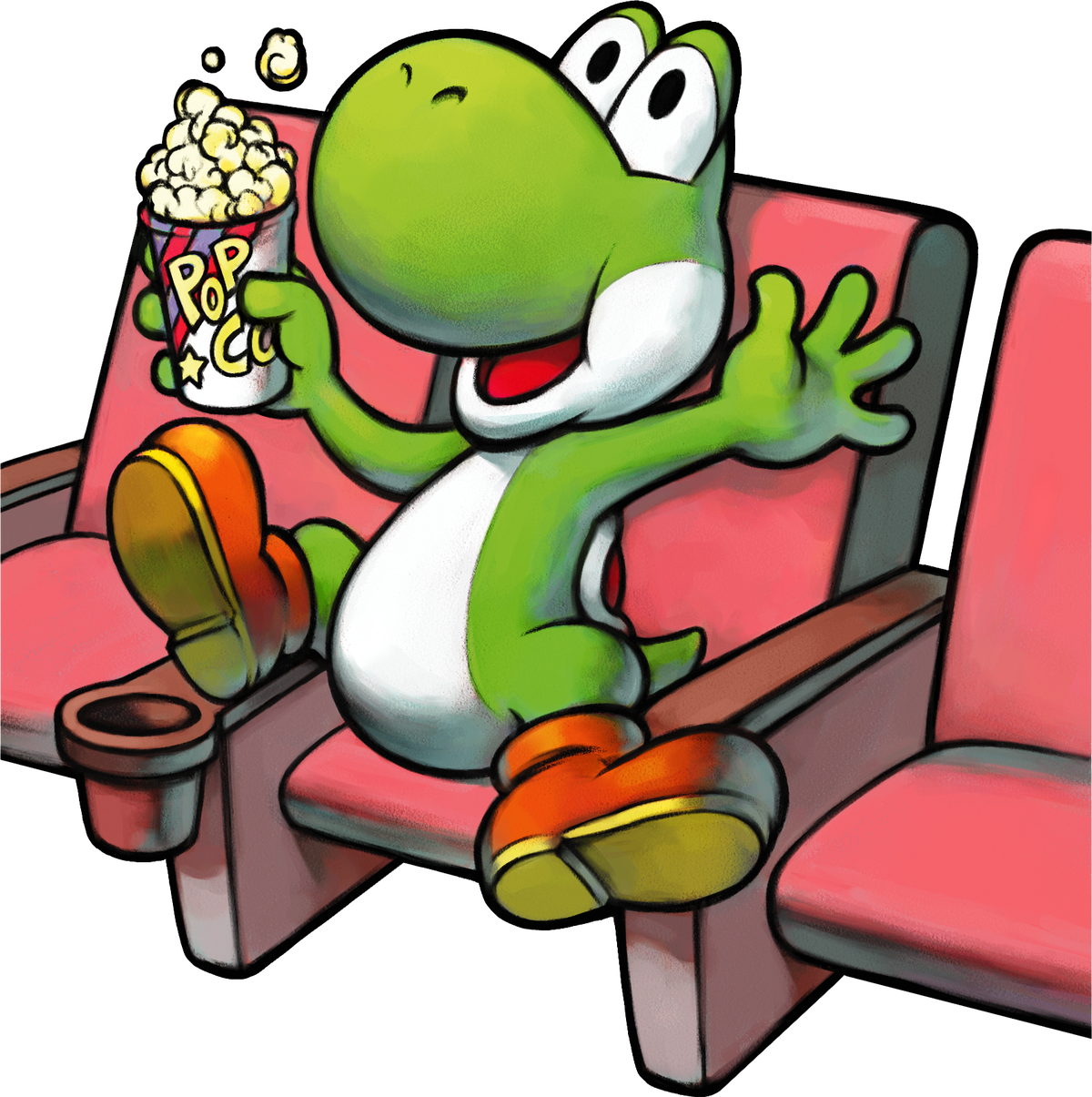 File:MLSS Art - Yoshi.png - Super Mario Wiki, the Mario encyclopedia