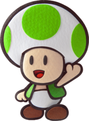 Gallery:Green Toad - Super Mario Wiki, the Mario encyclopedia