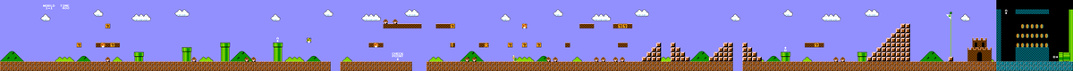 File:SMB NES World 1-1 Map.png - Super Mario Wiki, the Mario encyclopedia