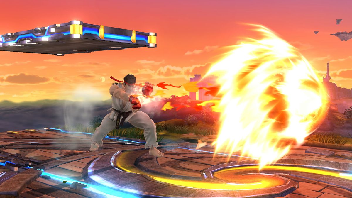 File:SSBWiiU Shakunetsu Hadoken.JPG - Super Mario Wiki, the Mario ...