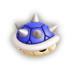 Spiny Shell (blue) - Super Mario Wiki, the Mario encyclopedia