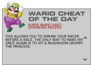 Wario Cheat of the Day - Super Mario Wiki, the Mario encyclopedia
