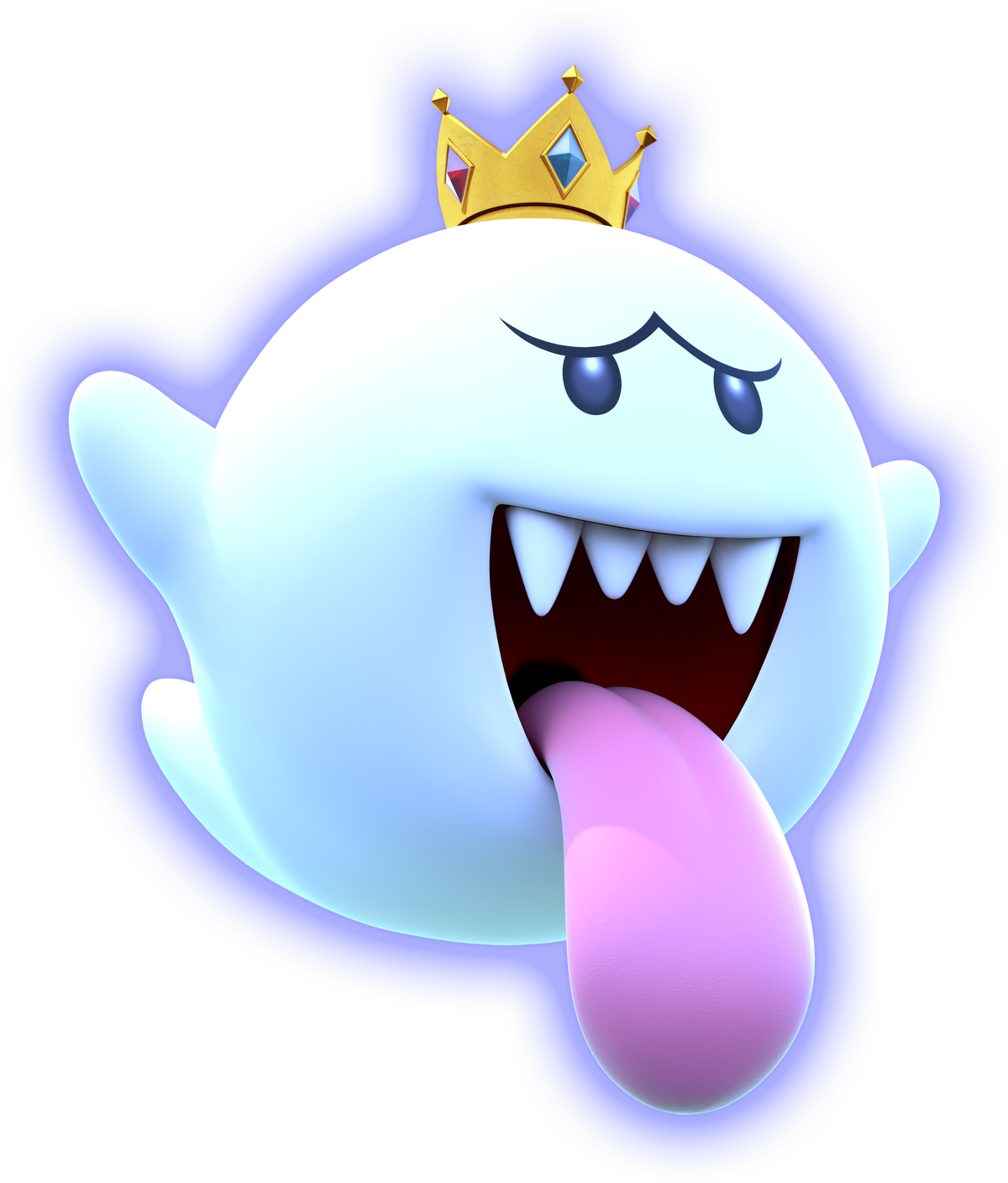 File:MPSR King Boo artwork.png - Super Mario Wiki, the Mario encyclopedia