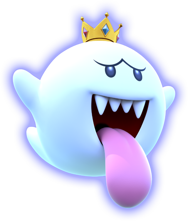 File:MPSR King Boo artwork.png - Super Mario Wiki, the Mario encyclopedia