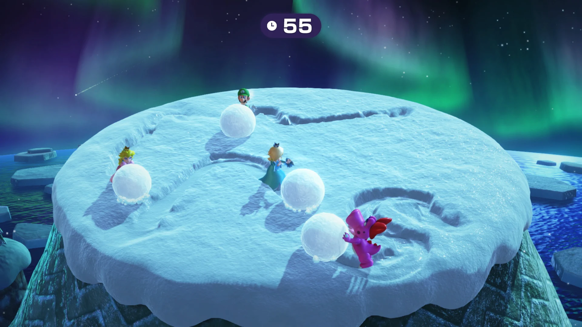 File:MPS Snowball Summit.png - Super Mario Wiki, the Mario encyclopedia