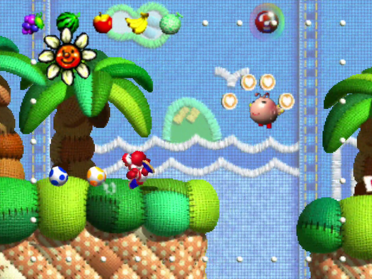 File:NM YS Yoshis on the Beach.png - Super Mario Wiki, the Mario encyclopedia