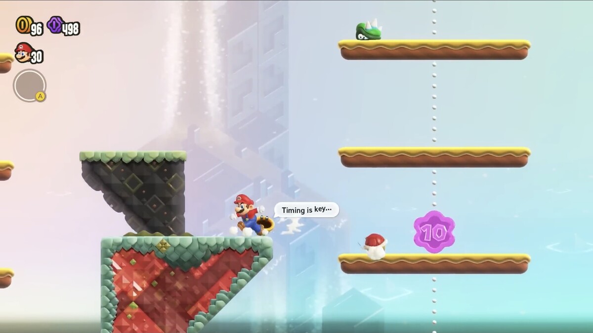 File:SMBW The Hoppycat Trial Hop, Hop, and Awaaay second 10-flower coin ...